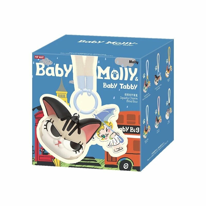POP MART THE MONSTERS Baby Molly & Baby Tabby Series-Pinch Подвеска 1PC