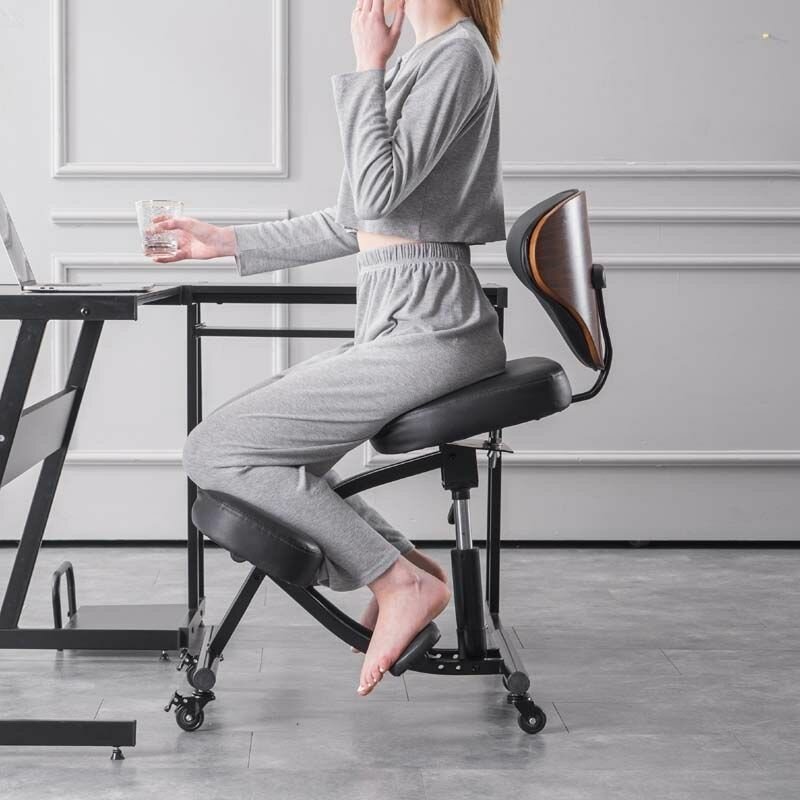 Коленный стул, стул офисный, Эргономичный, Вы не устанете после долгого сидения