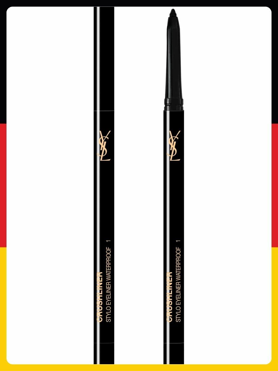 Карандаш для глаз Yves Saint Laurent Crushliner Stylo Waterproof Noir Intense