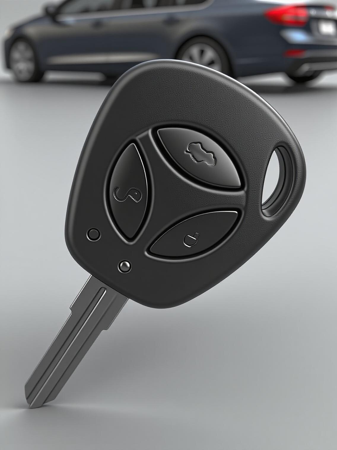 Ключ зажигания штатный с чипом и ПДУ для Лада (ВАЗ), Калина, Приора, Гранта, Датсун