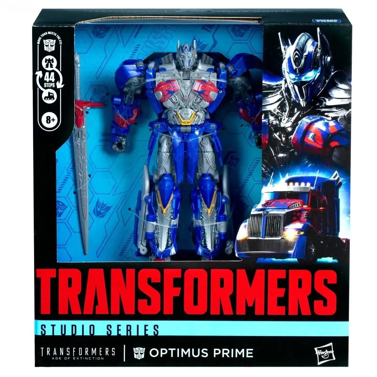 Трансформеры игрушки Hasbro Transformers Studio Series Transformers: Age Of Extinction Leader Class Optimus Prime 21.5cm G0482