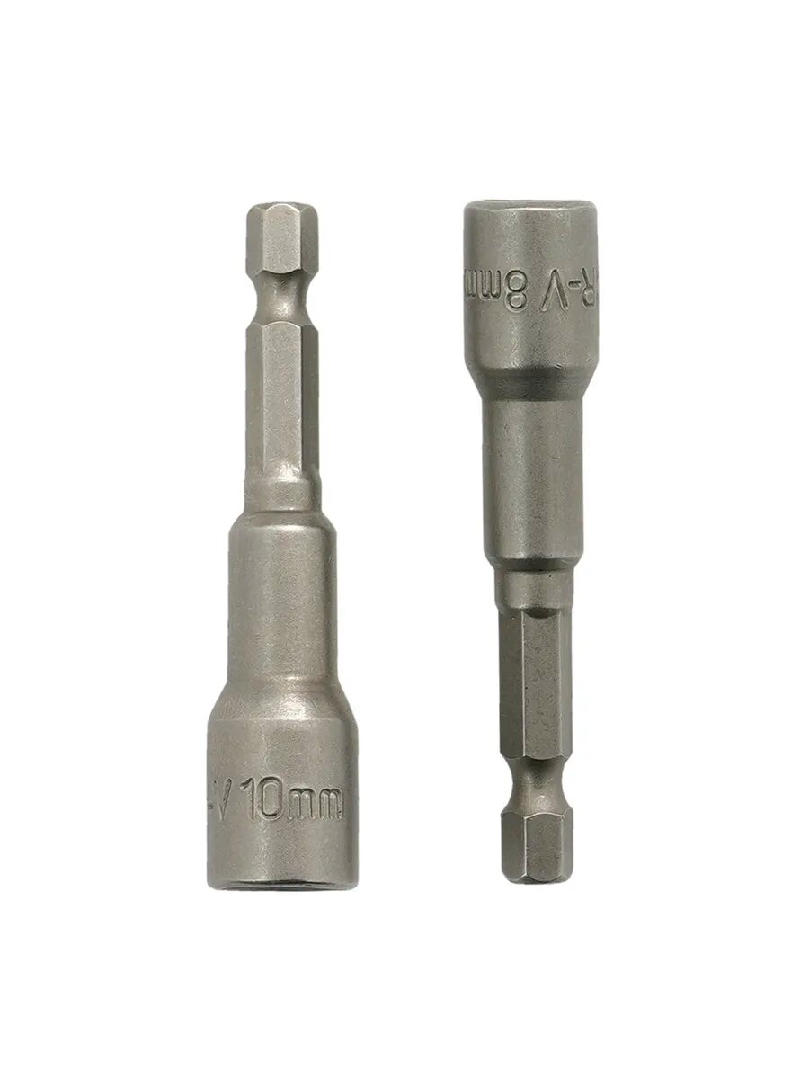 Набор магнитных головок М8, М10 1/4" 2 шт
