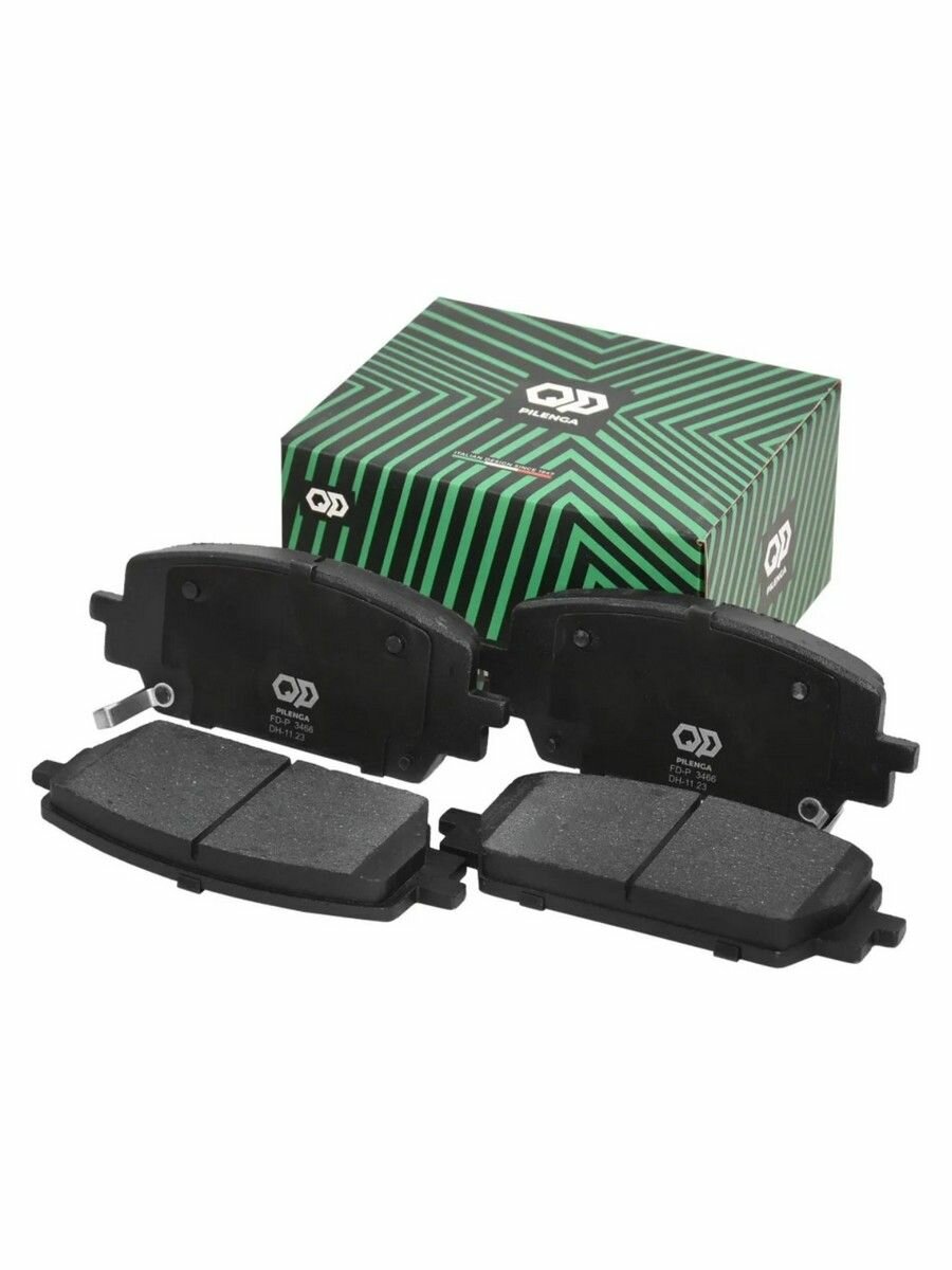 Колодки тормозные дисковые передние для а/м HYUNDAI Santa Fe; KIA Sorento, PILENGA FDP3466