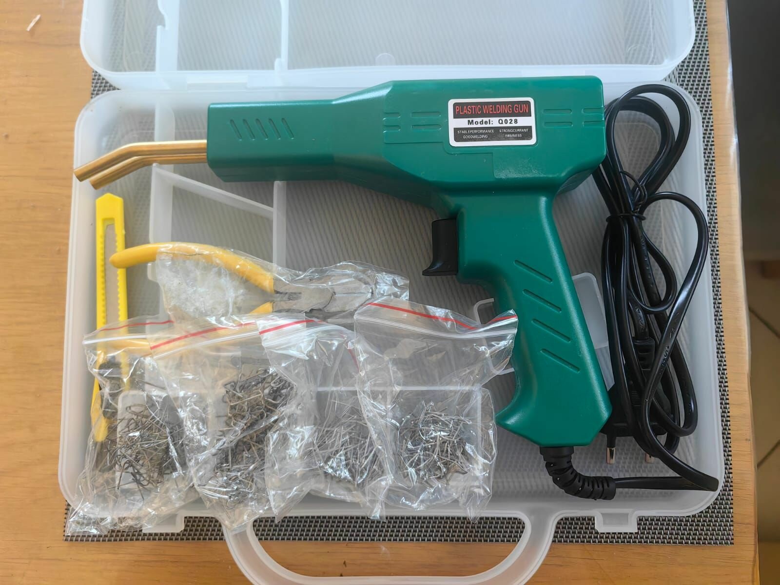 Паяльник для пластика электрический, для пайки бамперов