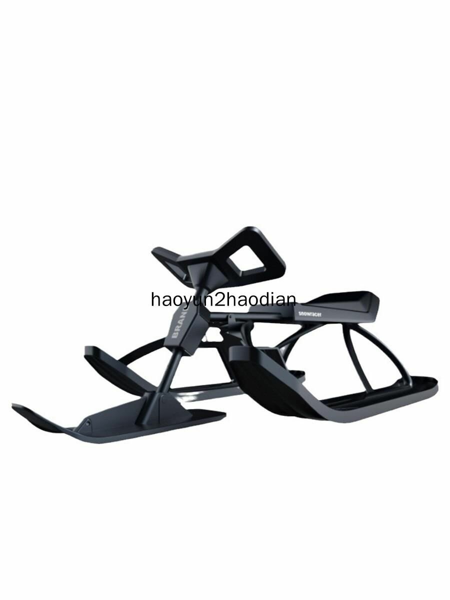 Сани-кар, Катание на снегоходе