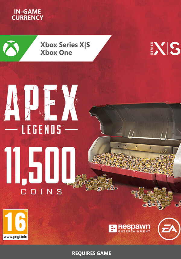 Игра APEX Legends: 11500 Coins (Xbox) ключ активации Xbox MICROSOFT STORE Respawn Entertainment регион активации Весь мир