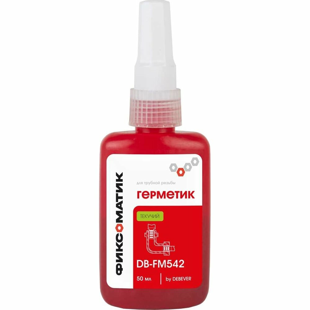 Текучий герметик трубной резьбы Debever Machining Solutions Фиксоматик