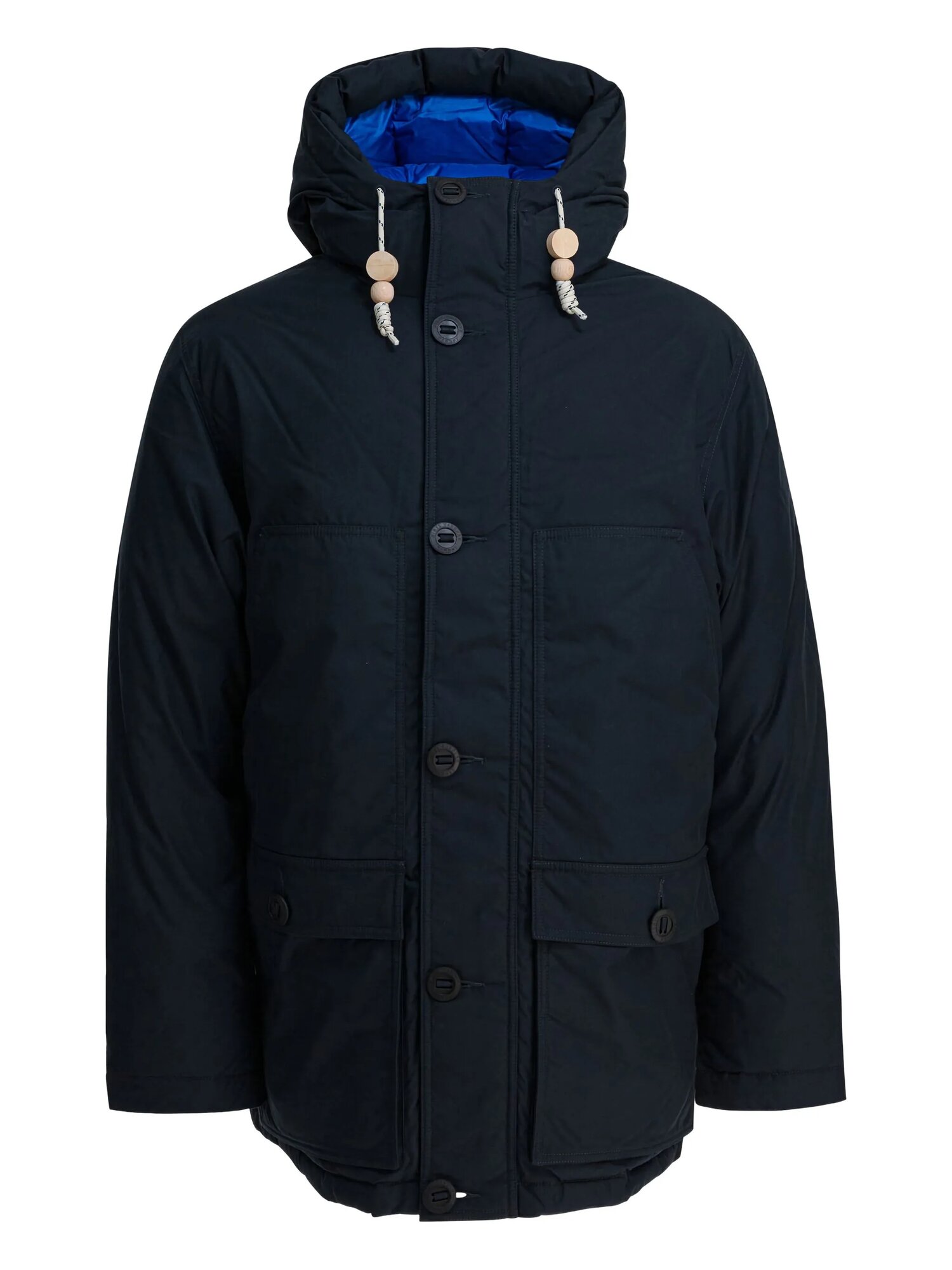 Парка Buttoned hooded parka