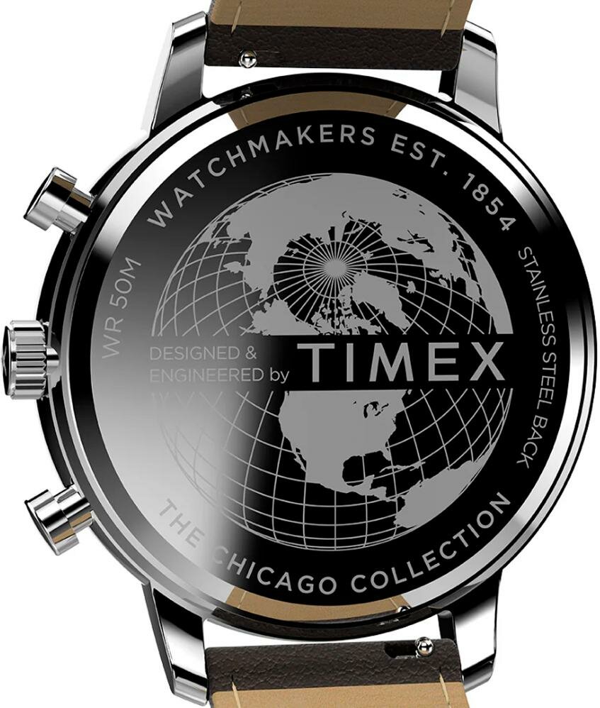 Наручные часы TIMEX, коричневый — фото 1