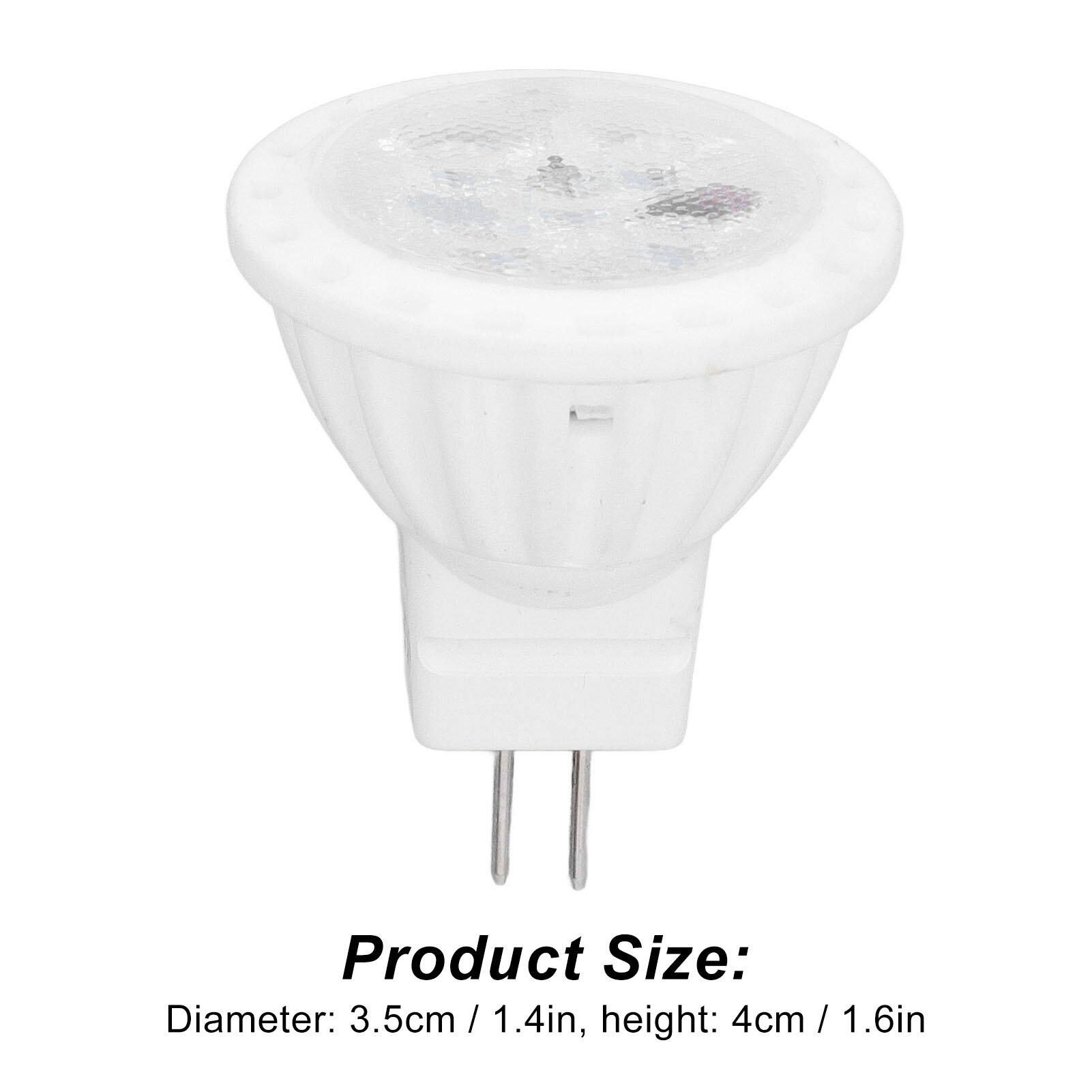 6шт. Светодиодные точечные лампы с регулируемой яркостью 360LM MR11 Светодиодный ландшафтный трековый светильник с керамическим цоколем GU4 110В 4Вт Теплый свет 3000K