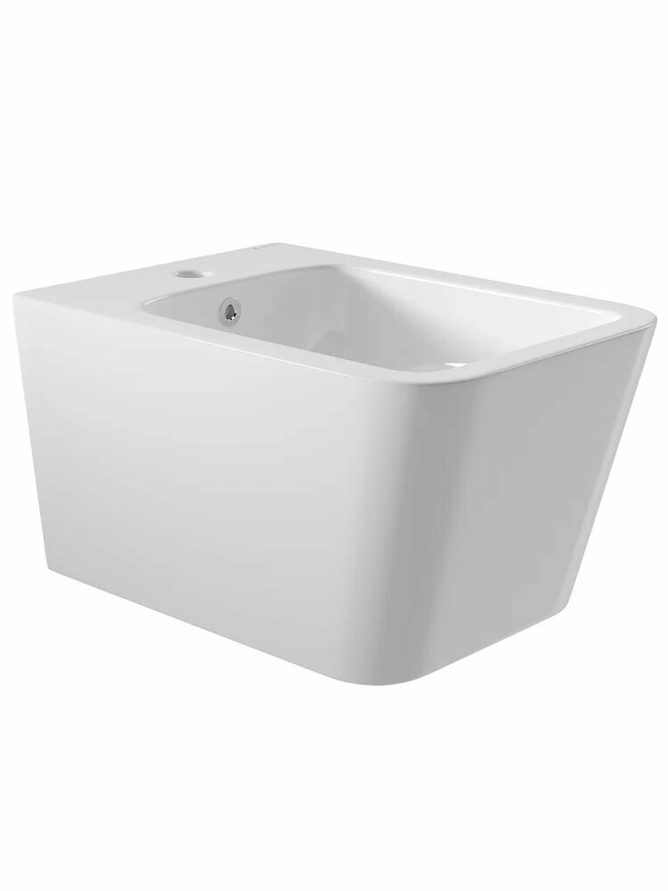 Биде подвесное Aqueduto Macio MAC0310 глянцевое белое