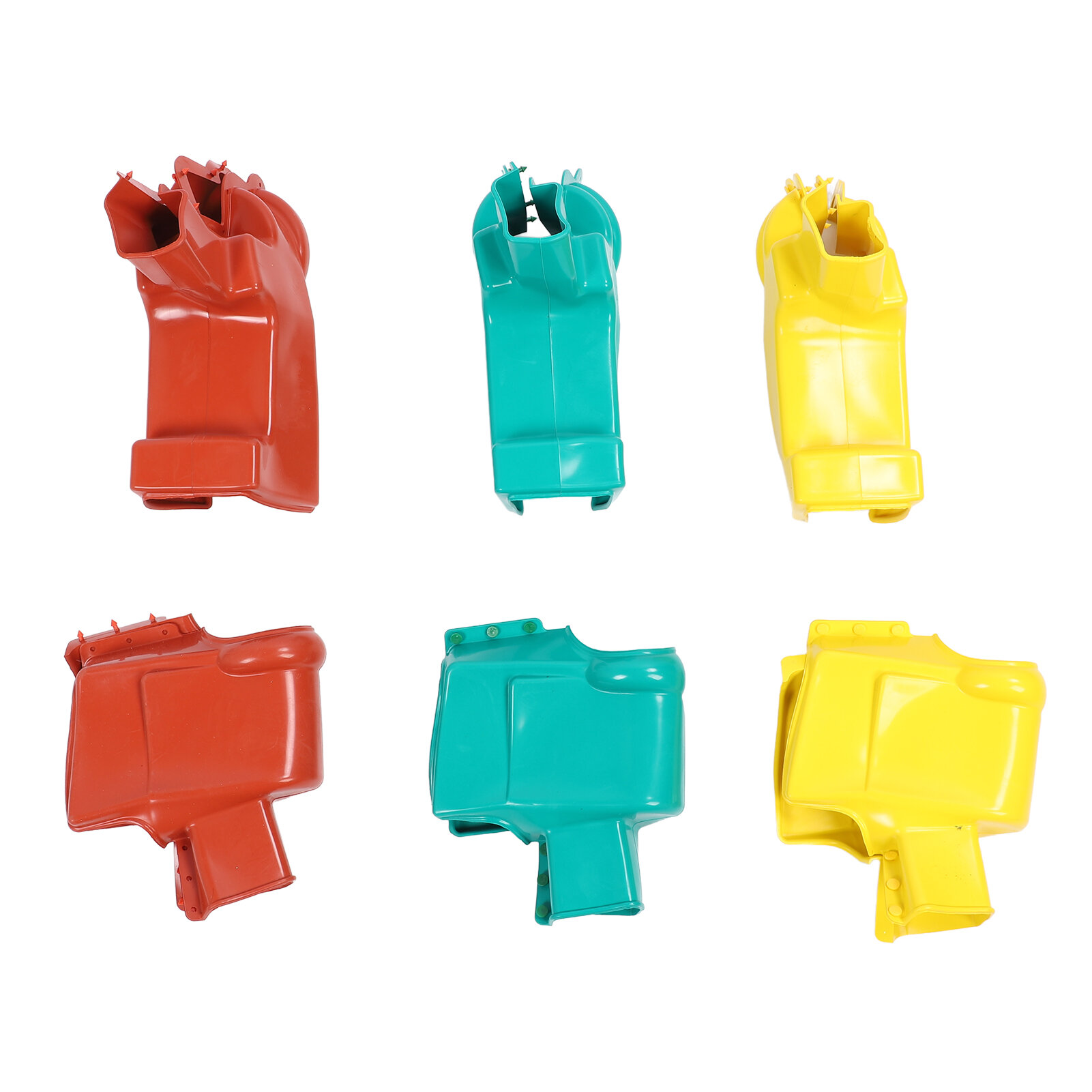 Комплект из 6 защитных кожухов для предохранителей 10 кВ 380 В для защиты от высокого и низкого напряжения для ABB.7.11.12