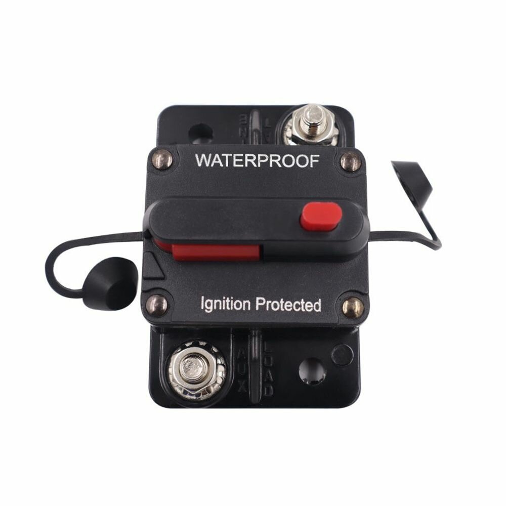 Новый 50-Амперный Встроенный Автоматический Выключатель Постоянного Тока на солнечной батарее/Аудио/Автомобиле /Rv 50A/50Amp Предохранитель 12V-48V