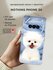 Чехол на Nothing Phone 3a / Нотинг Фон 3а с принтом Белый пёсик