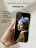 Чехол на Apple iPhone 16 / Айфон 16 с принтом "Девушка с жемчужной сережкой"
