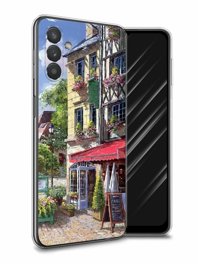 Чехол на Samsung Galaxy A13 5G/A04s / Самсунг Галакси А13 5G/A04s с принтом "Старая улица"