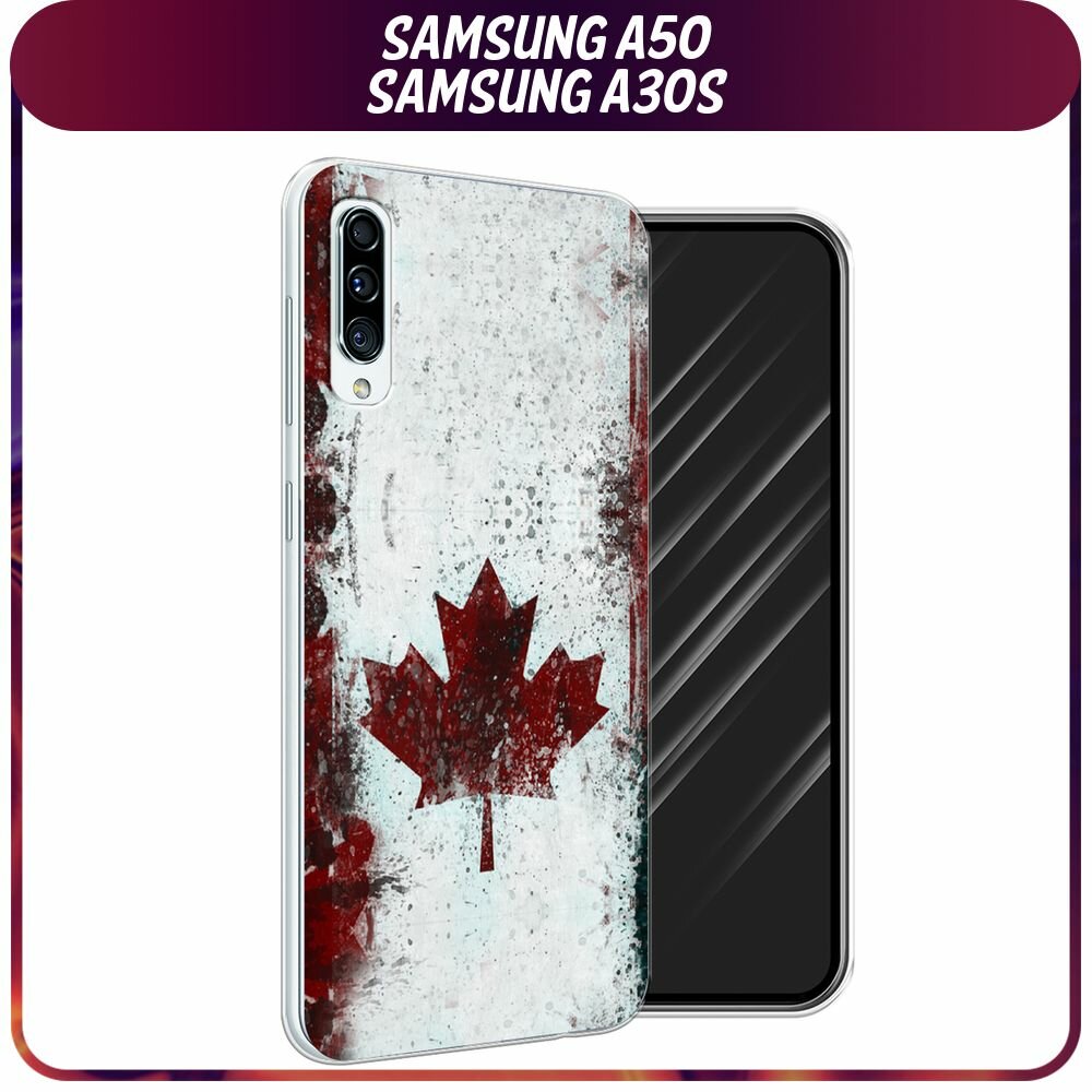 Чехол на Samsung Galaxy A50/A30s / Самсунг Галакси A50/A30s с принтом "Канада"