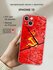 Силиконовый чехол на Apple iPhone 13 / Айфон 13 с принтом "СССР"