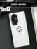 Чехол на Honor 200 Pro / Хонор 200 Про с принтом "Полет вокруг луны", прозрачный