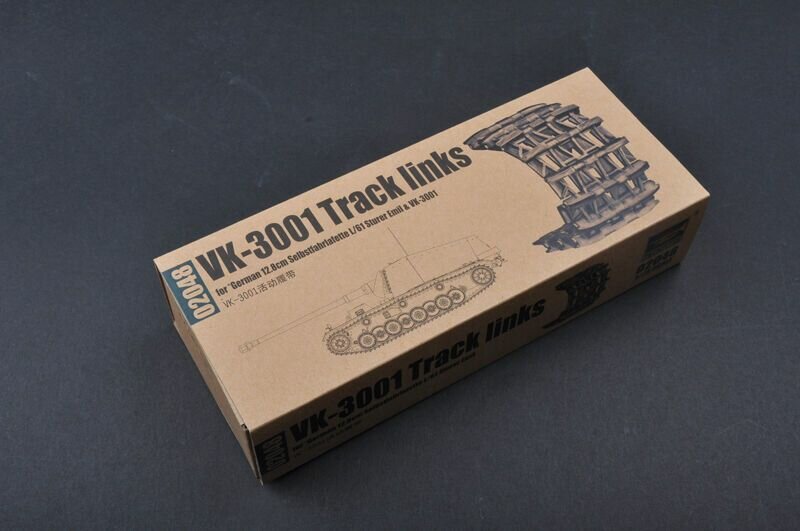 Trumpeter 1/35 02048 Немецкий 128мм Selbstfahrlafette L/61 VK-3001 TRack Links Танки
