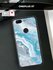 Чехол на OnePlus 5T / ВанПлюс 5Т с принтом "Нежно-голубой мрамор"