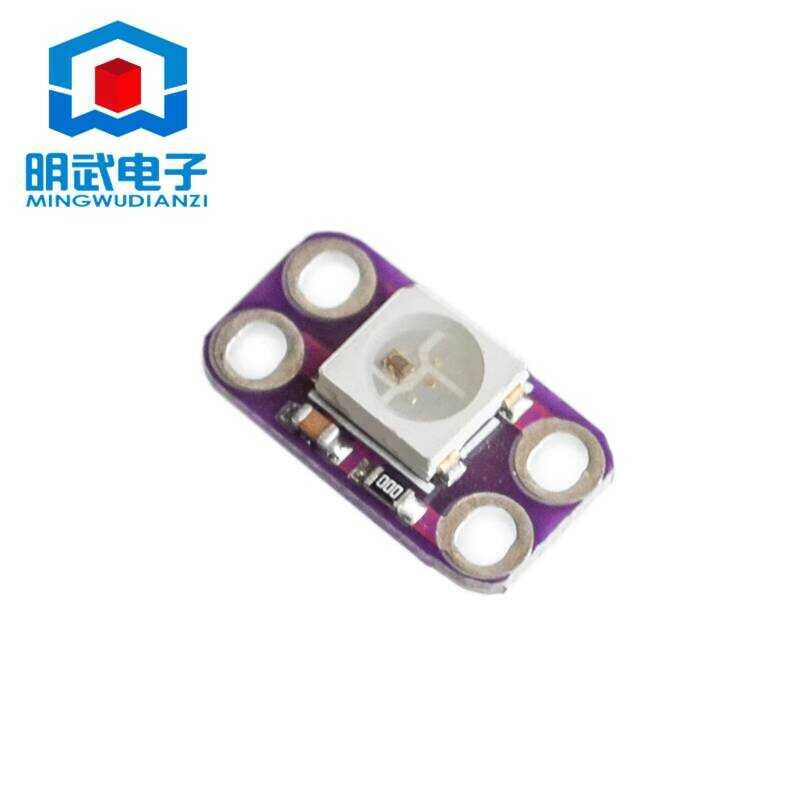 10шт WS2812B RGB LED Полноцветный Драйвер 4-контактный Модуль Цветного Света Для РазРаботки