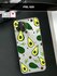 Чехол на Itel S23 / Ител S23 с принтом "Авокадо паттерн", прозрачный