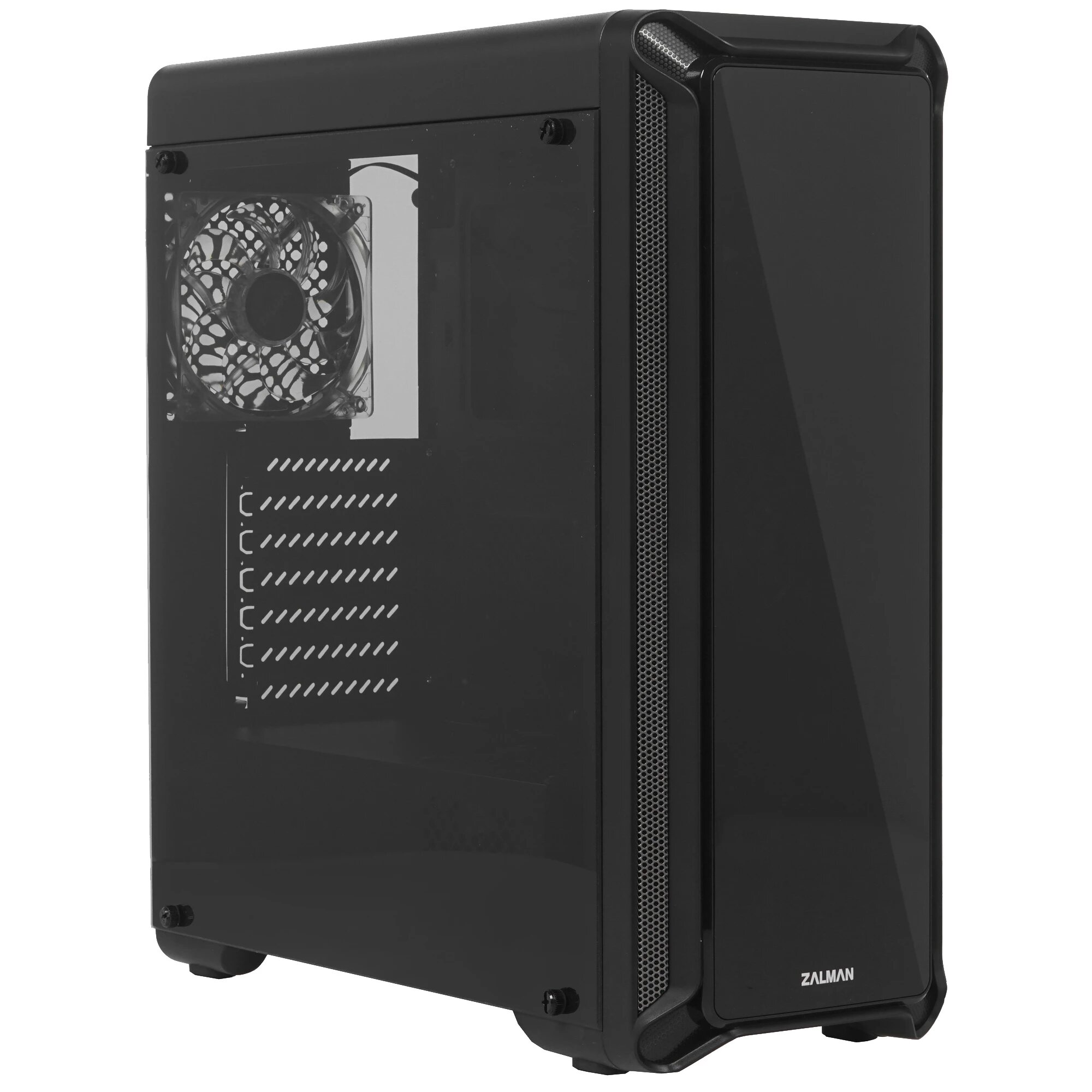 Корпус Zalman i3 Edge, Midi-Tower, черный, ATX, 3.5" - 2, Midi-Tower
