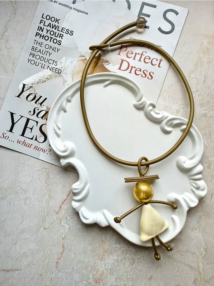 Колье, муранское стекло, стекло