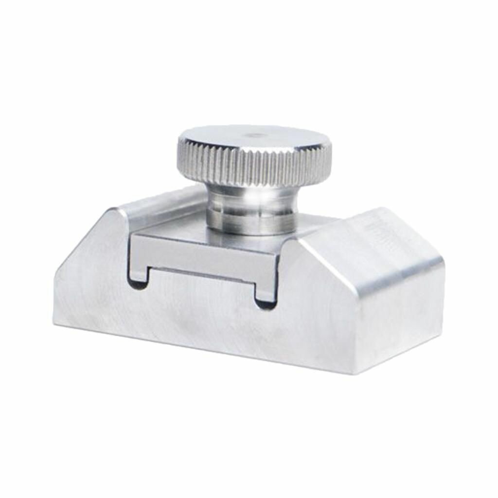 Держатель для шлифования кожаной кромки наждачной бумагой с буковым зажимом для наждачной бумаги-небольшой скос