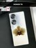 Силиконовый чехол на Honor 70 / Хонор 70 с принтом Желтая орхидея