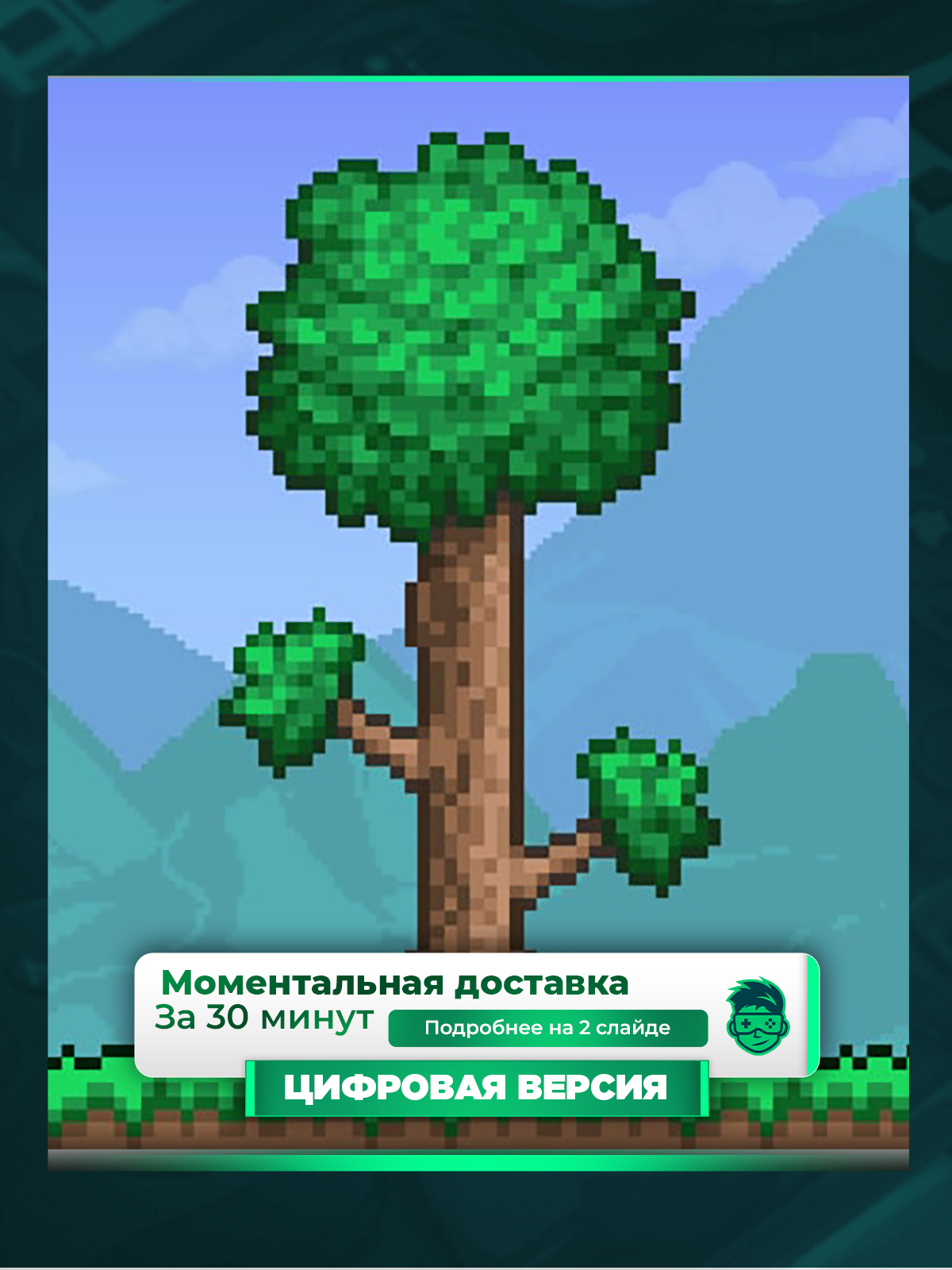 Terraria на PS4 и PS5, лучшая цена, цифровая версия, навсегда, гарантия