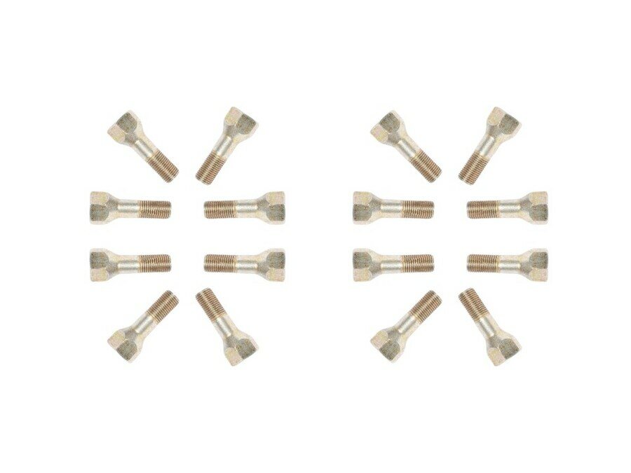 Комплект из 16ШТ: Болт колеса ВАЗ 2101 н/о, под ключ 19 (М12х1.25х32) (артикул K-003567167000009X16)