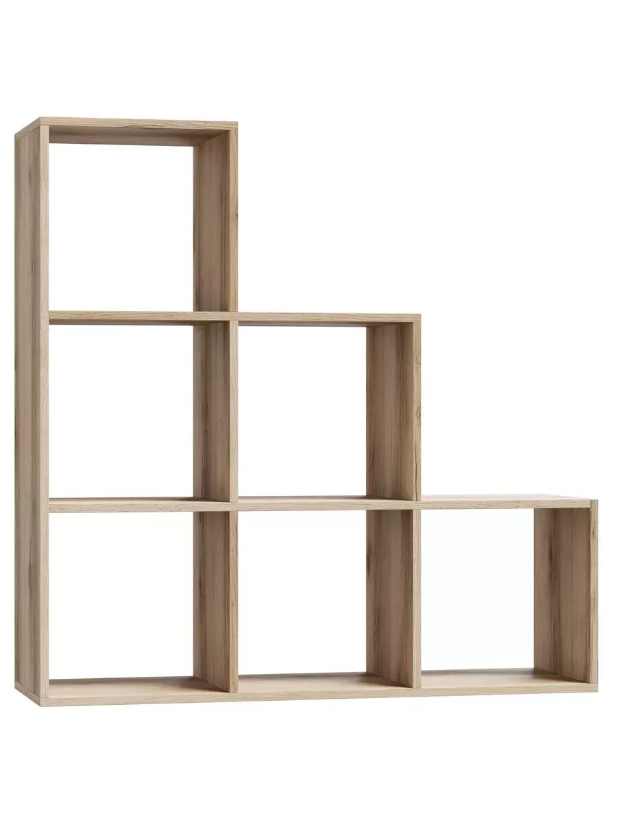 Стеллаж KVADRO NOVO деревянный напольный для игрушек книг, от производителя