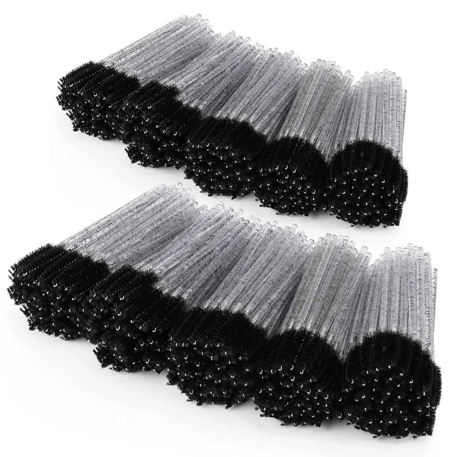 Одноразовые кисточки для туши 100/1000 шт 1000-pcs-Black