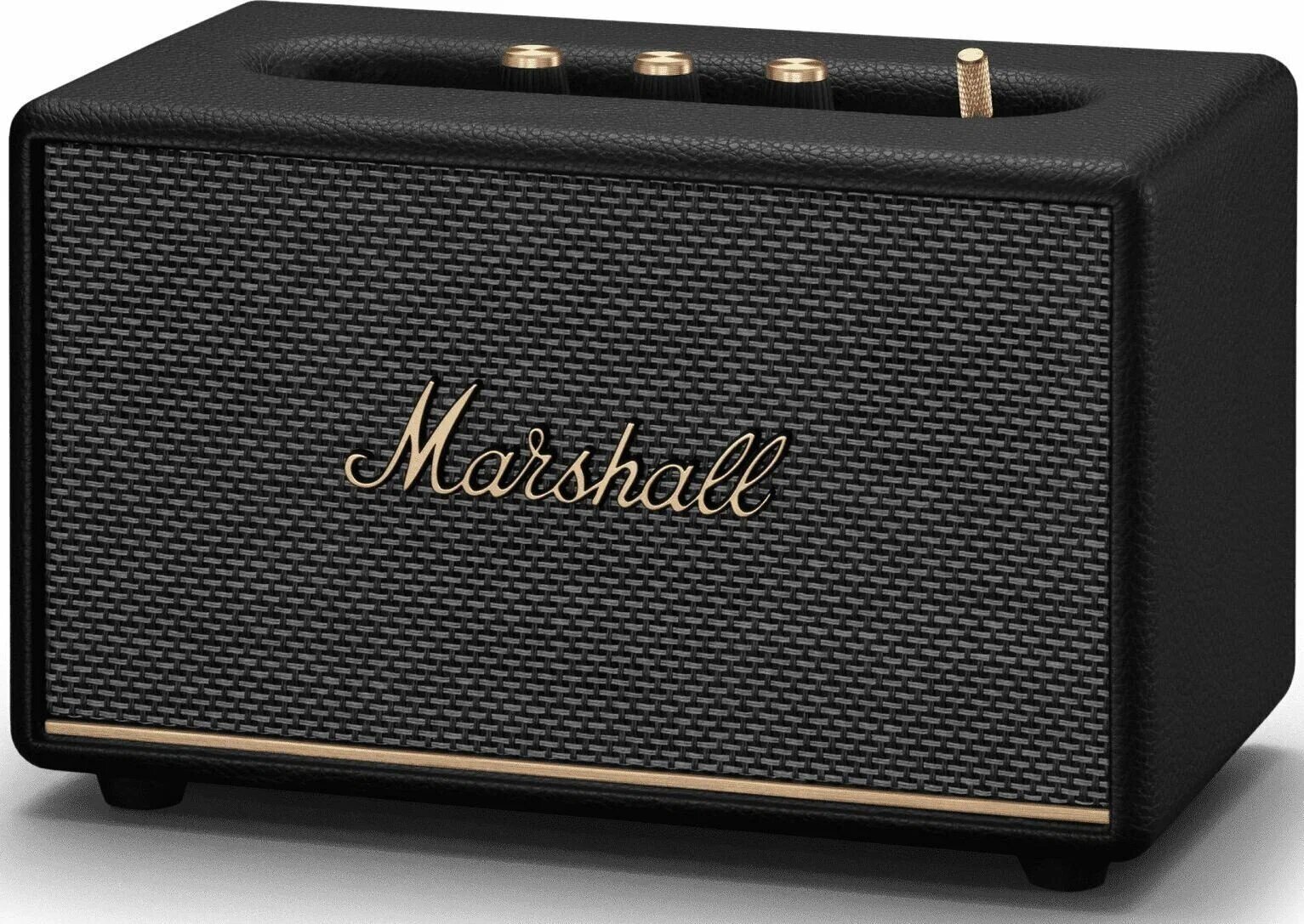 Колонка портативная Marshall Acton 3 60W 2.1 Black черная/золотистая