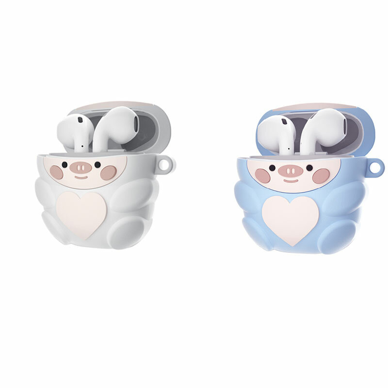 Наушники беспроводные HP, цвет: upgraded bunny pig couple set
