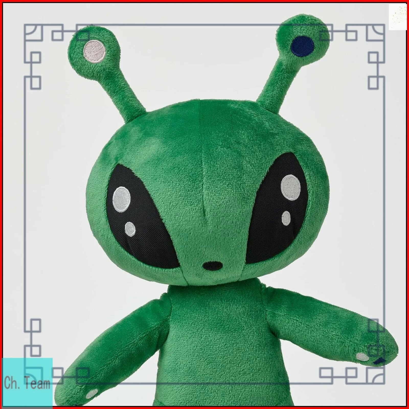 Зеленые инопланетные игрушки с большим глазом