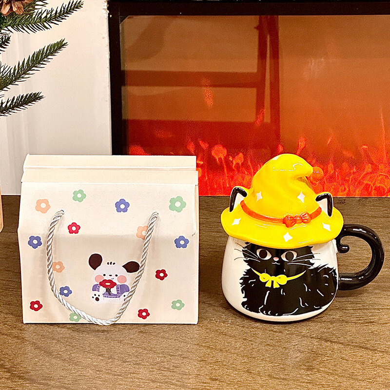 Подарок на день рождения для девочек, практичный небольшой презент, высокая эстетическая ценность, милая керамическая кружка, изысканный подарок для лучших подруг.