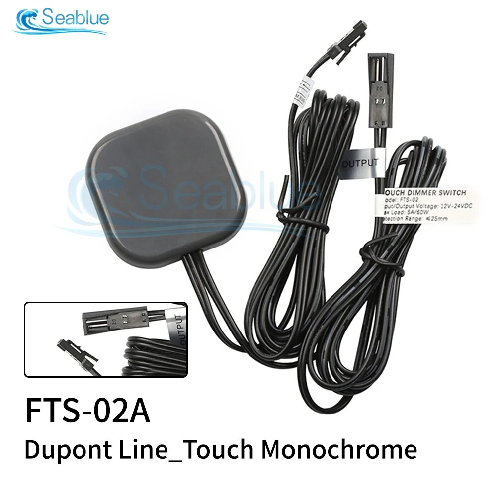 Touch Dimmer Switch Monochrome DuPont