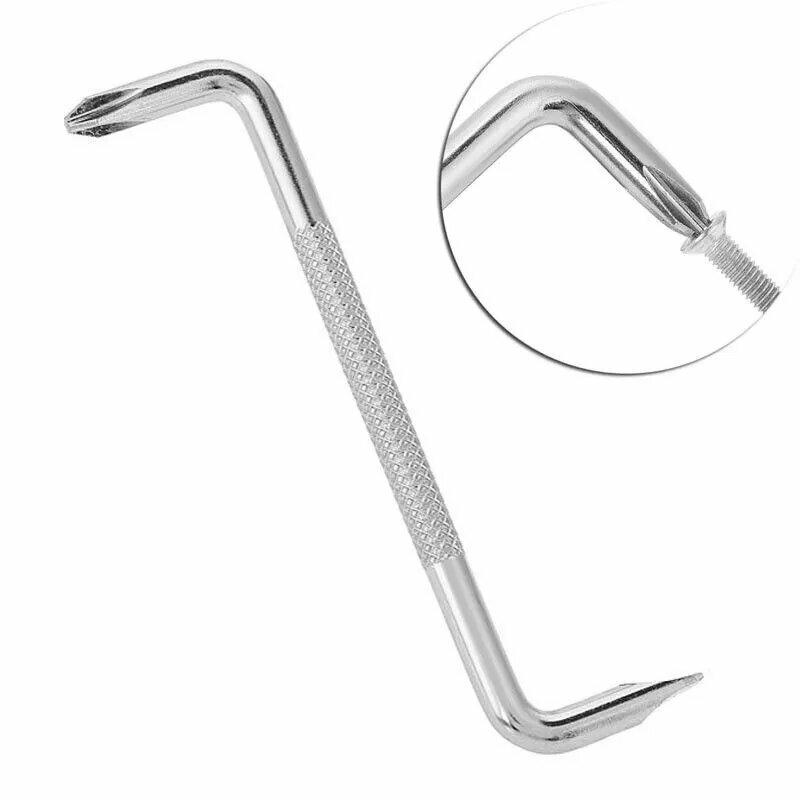 Отвертка Z-типа L-образная, 90-градусная, с прямым углом, со смещением и шлицем, с магнитной короткой отверткой, многофункциональная