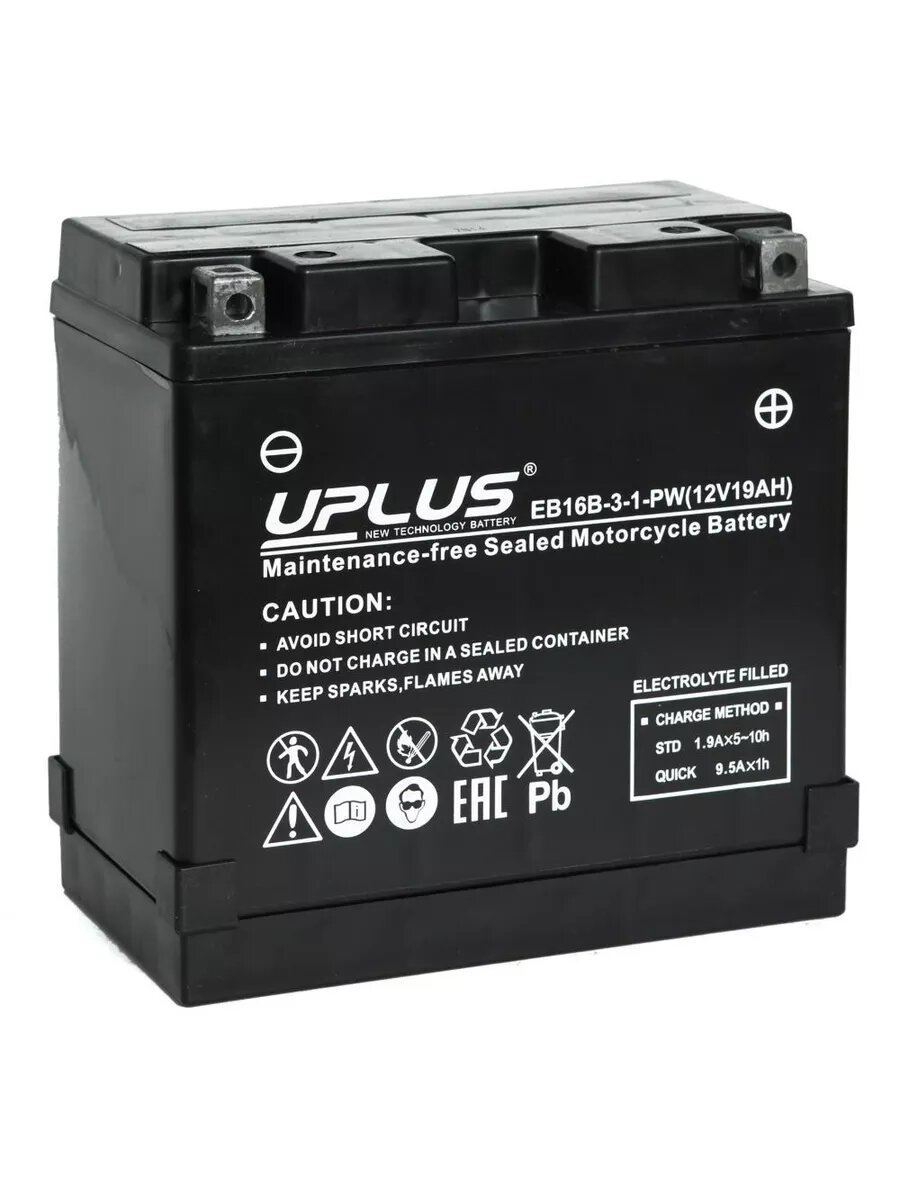 Аккумулятор Leoch UPLUS EB16B-3-1 12V 19Ач обр. пол.