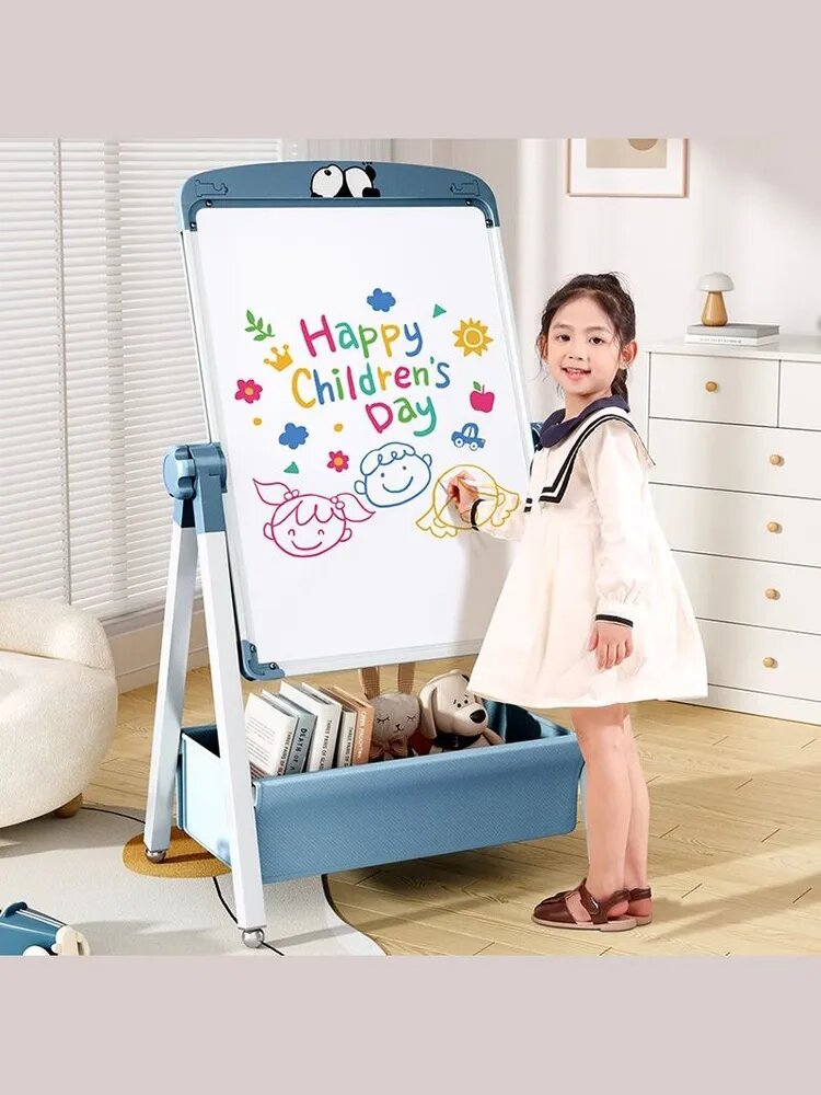 Мольберт Детский Двухсторонний С Набором для рисования для детей