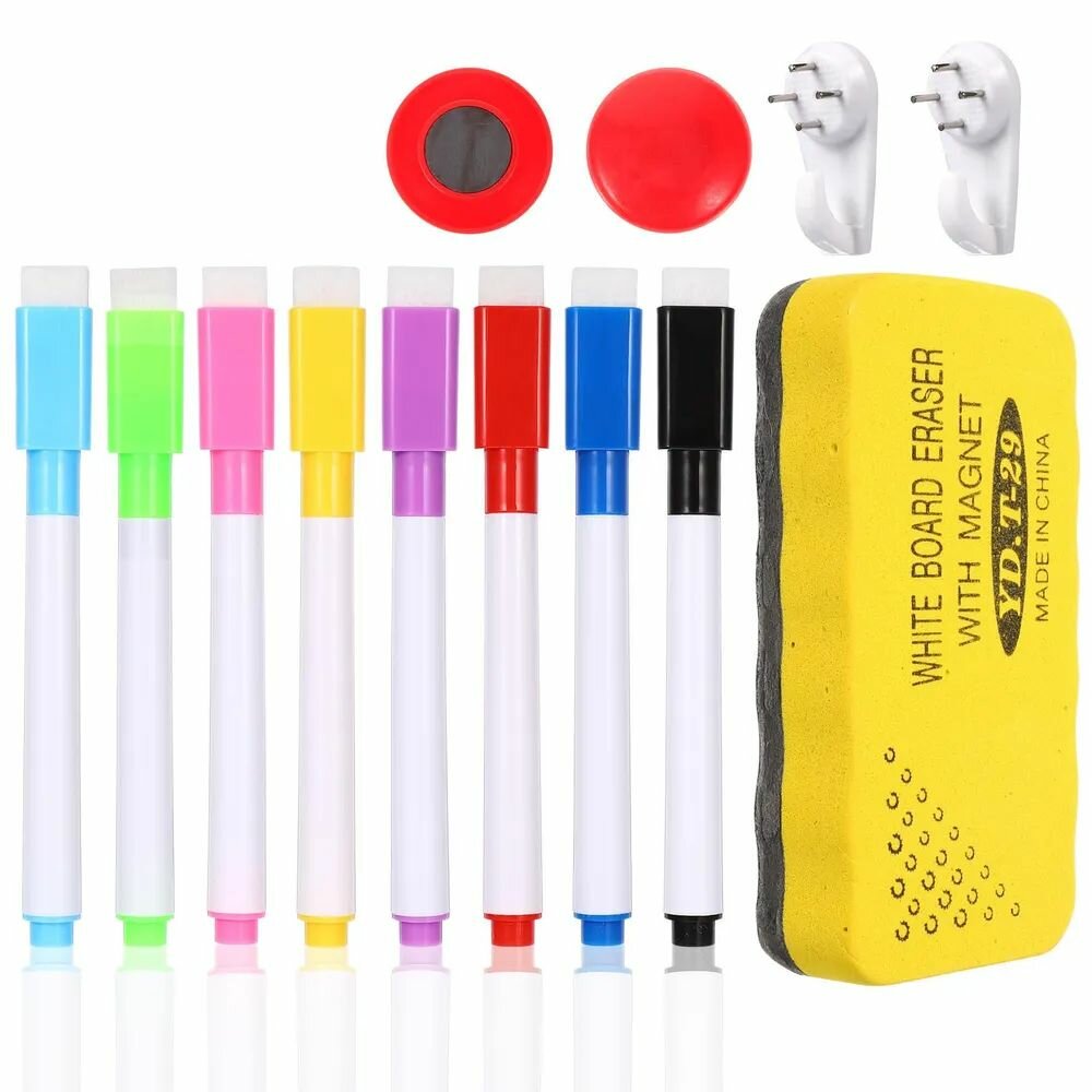 Набор Аксессуаров Для Белой Доски, Металлические Клипсы, Для Подвешивания, 1 Набор