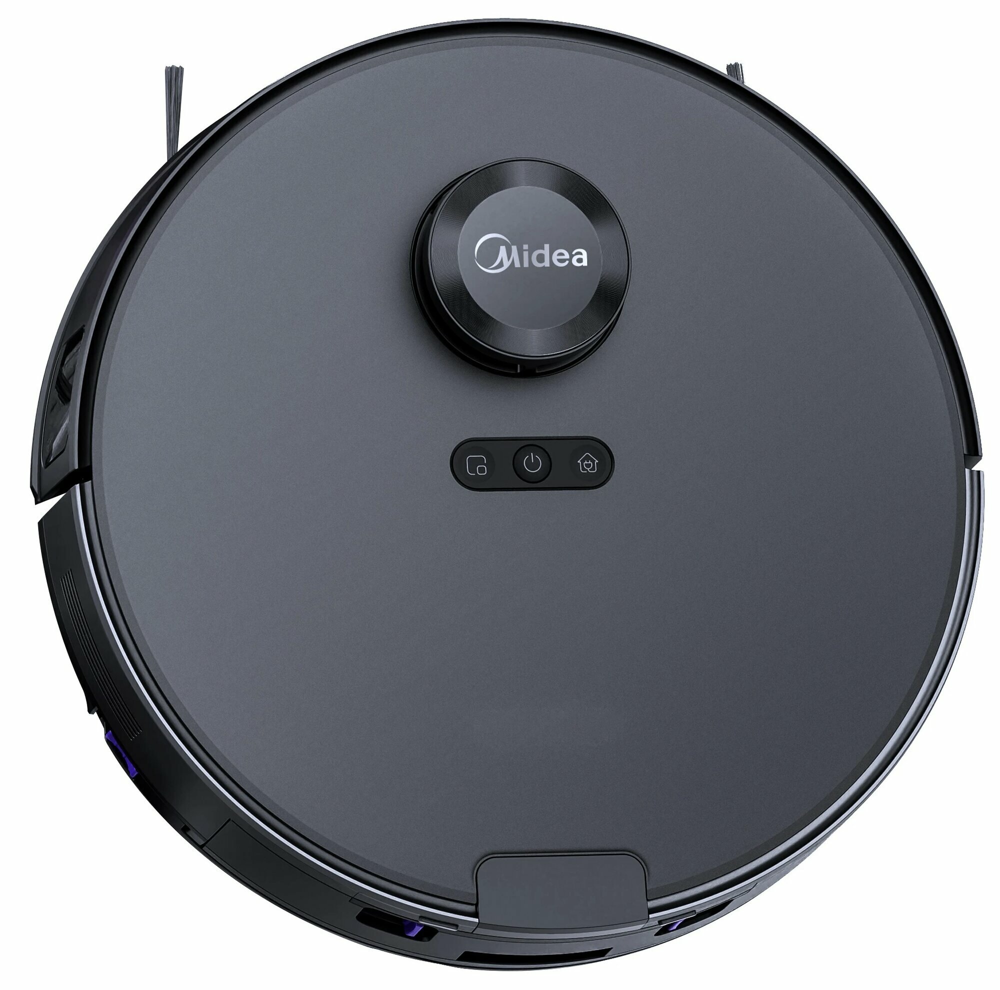 Робот-пылесос Midea VCR S10 Plus BL, черный, сухой и влажный режим, управление со смартфона