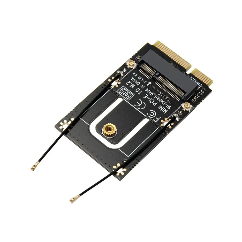 Ключ M2 NGFF A+E для подключения беспроводной сетевой карты Mini Pcie Pci Express Wifi, Компьютерное охлаждение и другие запасные части
