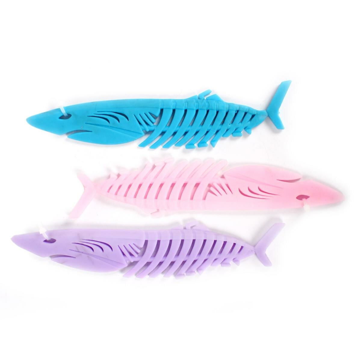 Тянучка-Акула 23см, антистрессовая игрушка для детей, безопасный пластик