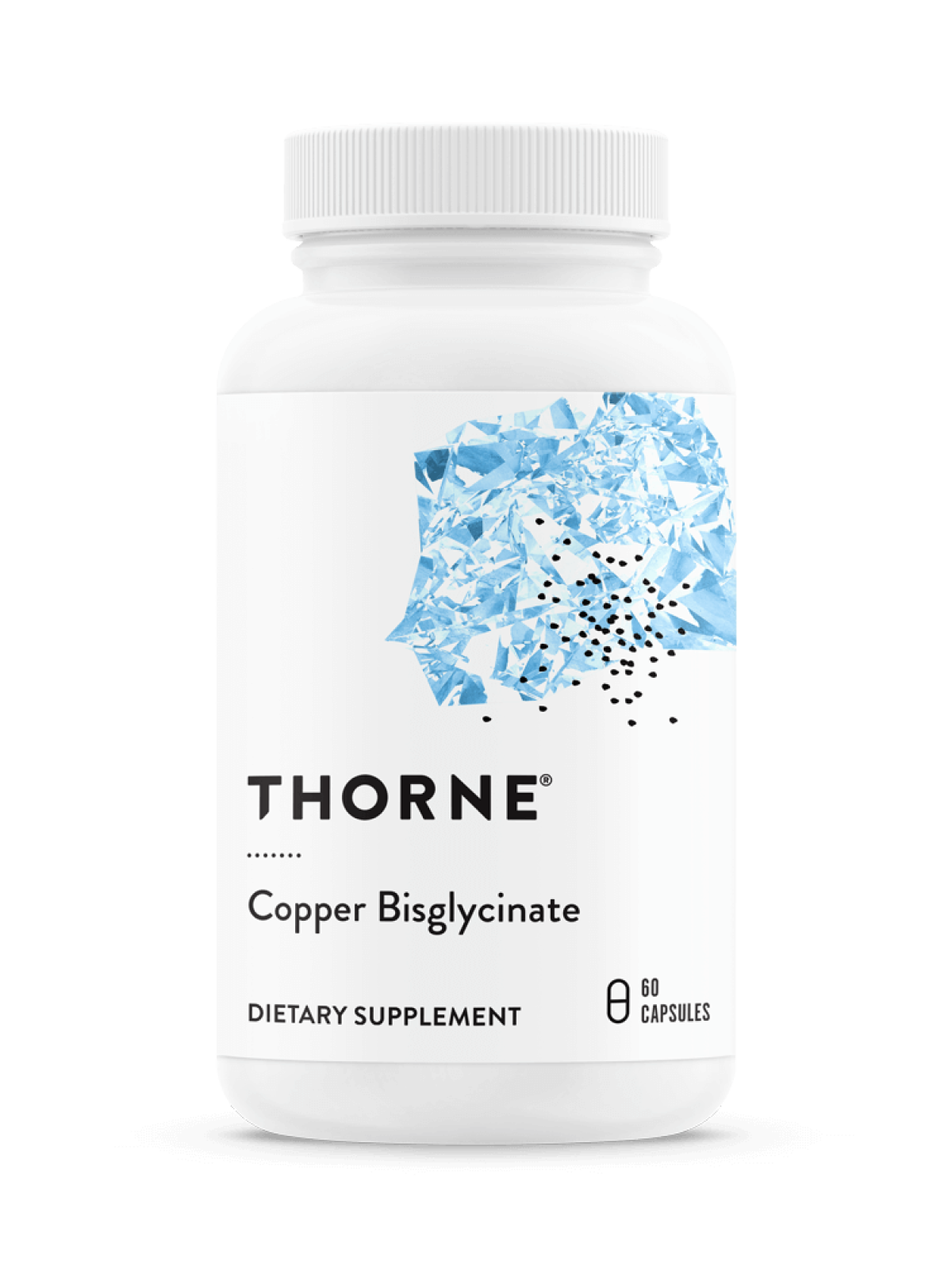 Бисглицинат железа, Iron Bisglycinate, Thorne Research, 60 капсул