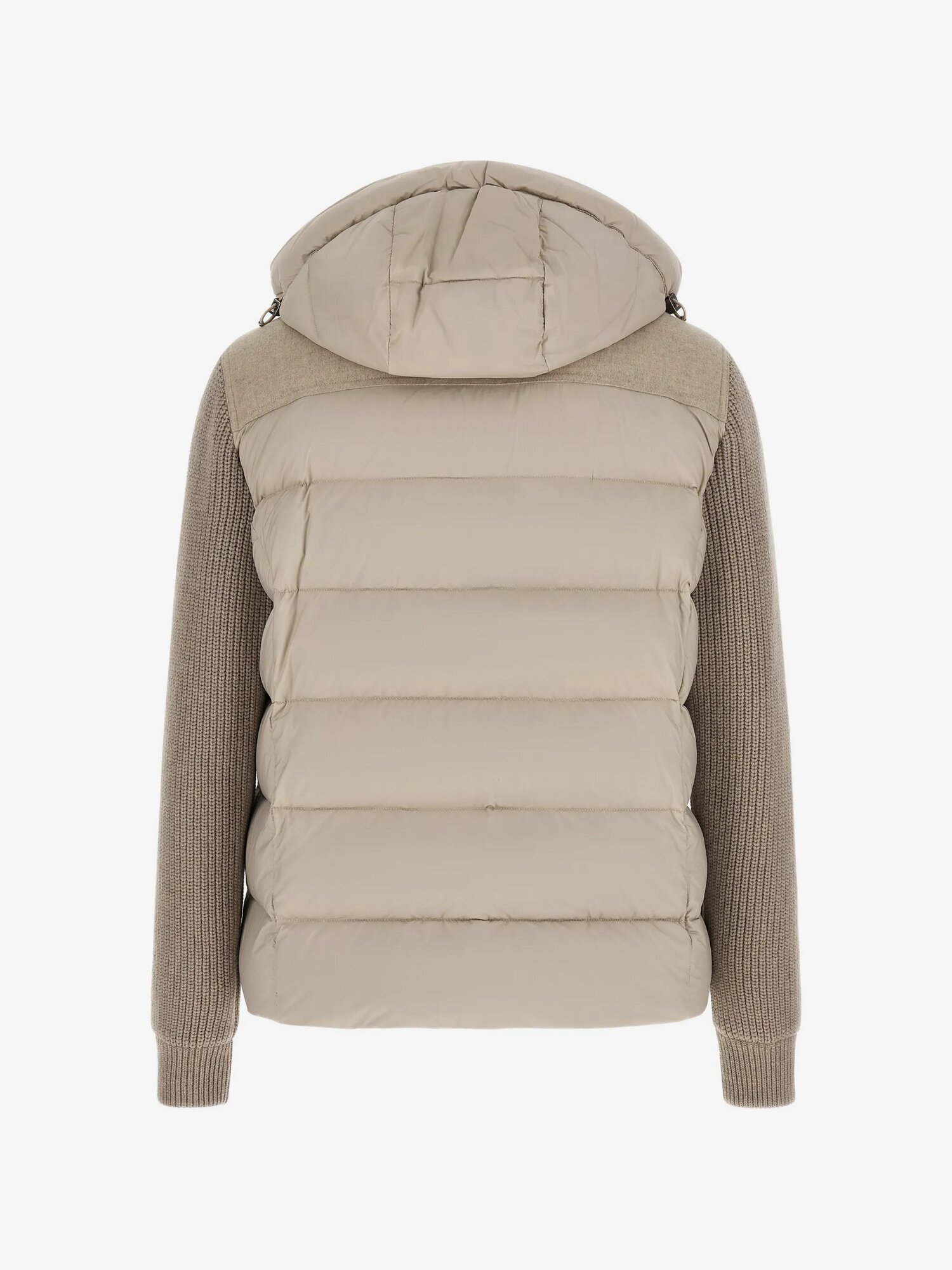 Куртка MooRER Quilted panelled hooded jacket, размер 48 — фото 1