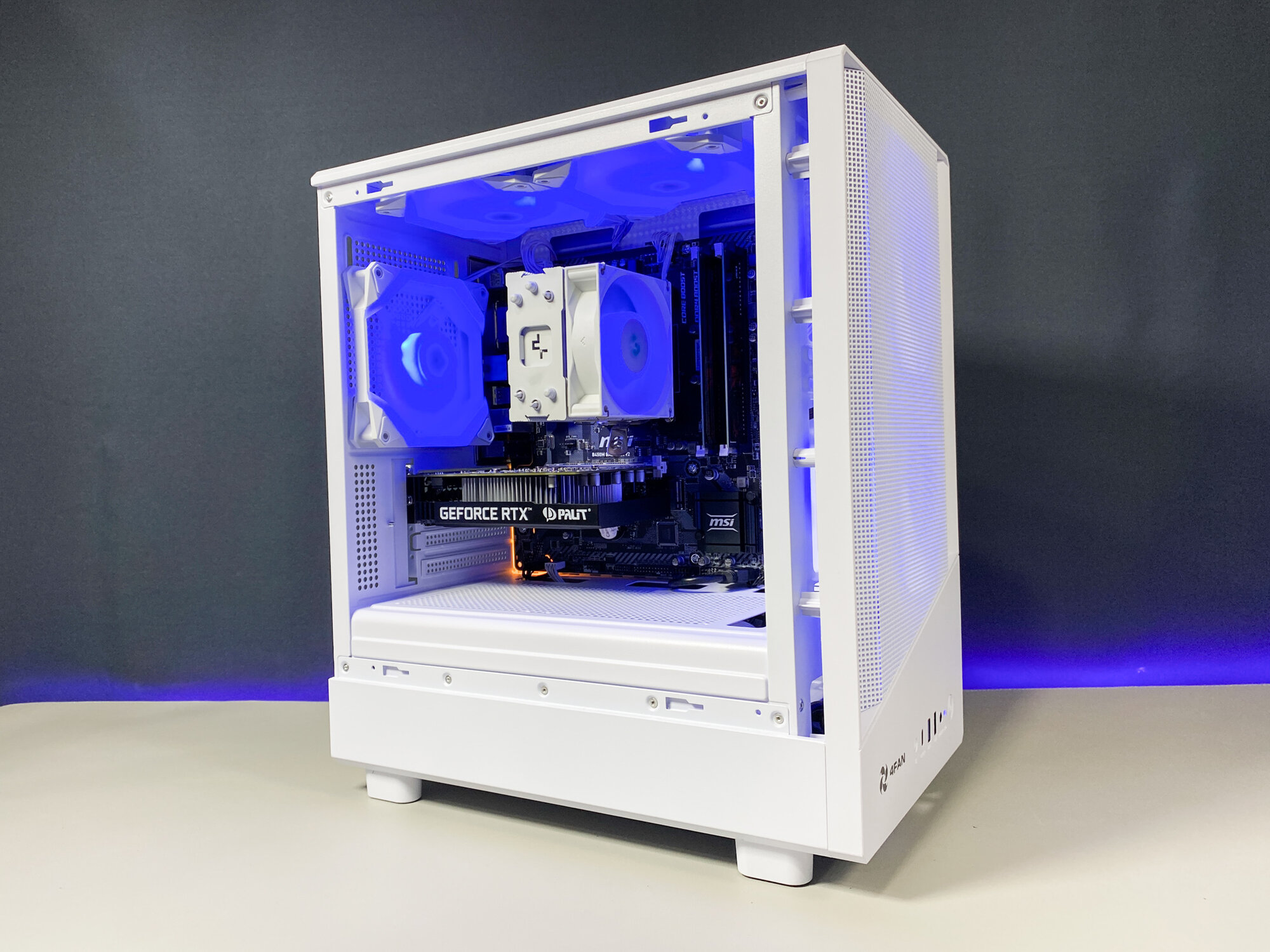Игровой Компьютер AMD Ryzen 5 4500 6/12*3.60-4.10GHz/RTX 3050-6Gb/16Gb/SSD512Gb/750W